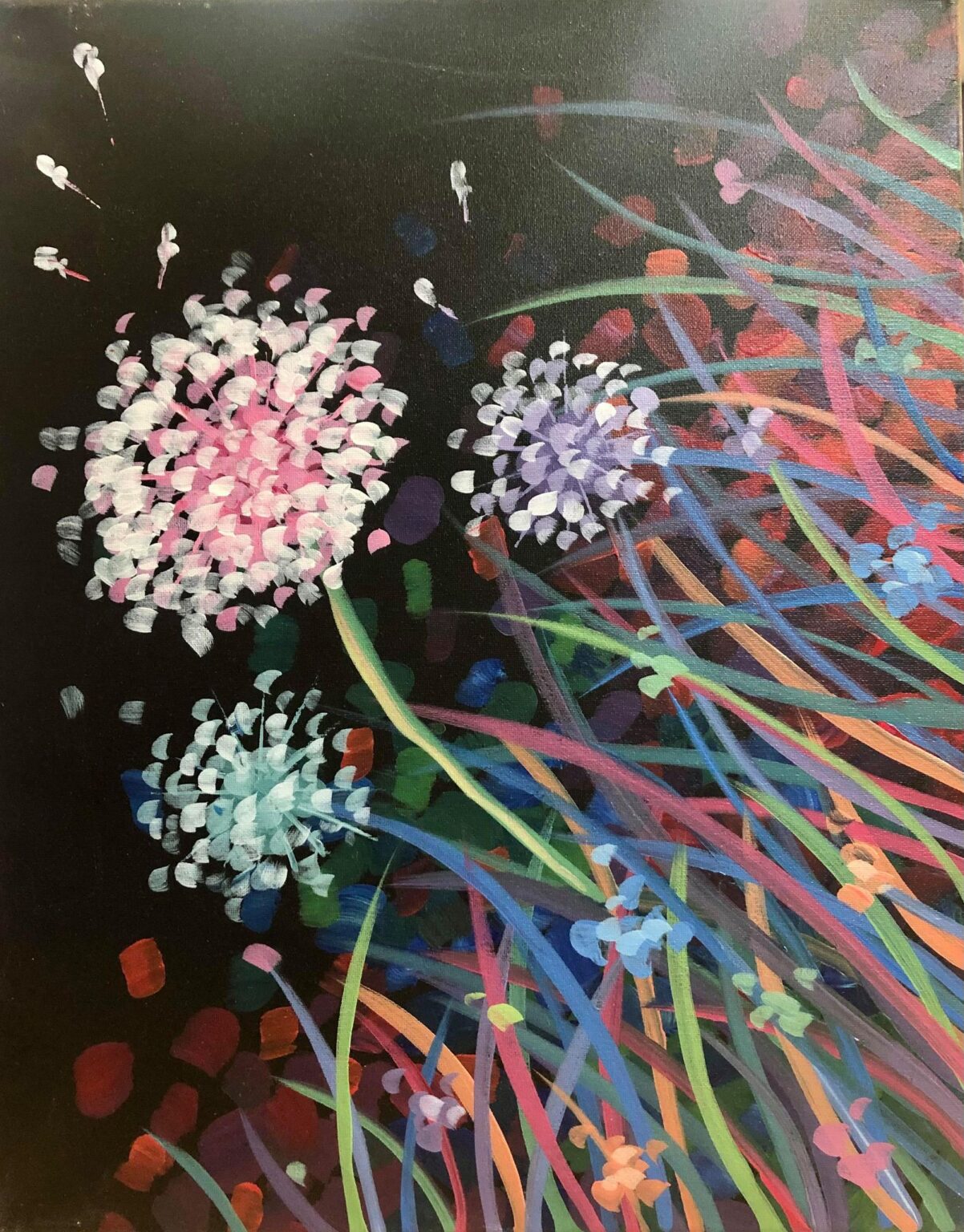 Colorful Dandelions | Generations Boutique & Art Studio