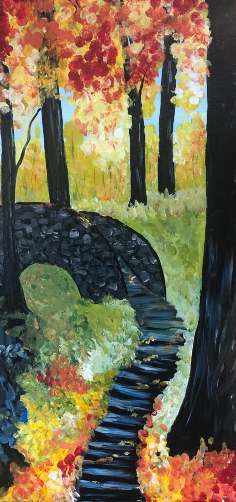 Fall Path IN STUDIO or ZOOM Paint and Sip Class | Generations Boutique ...