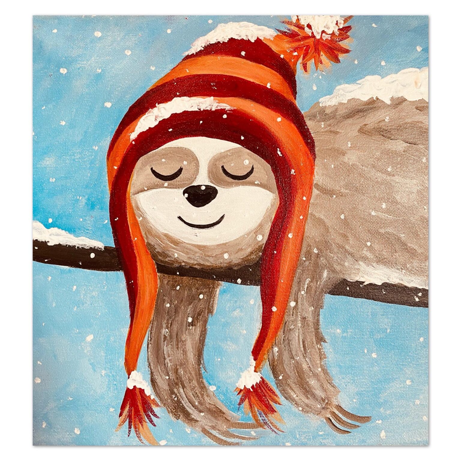 Sleepy Sloth School Vaca Class | Generations Boutique & Art Studio