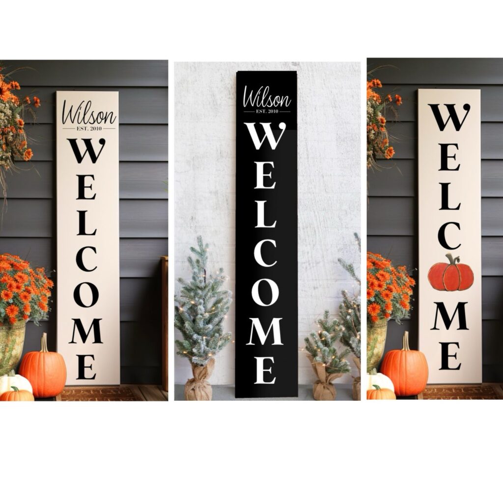 Custom Porch Sign Night | Generations Boutique & Art Studio